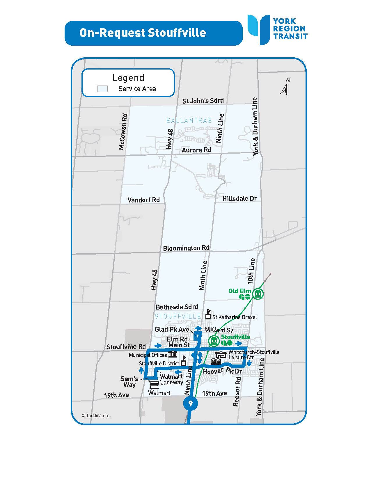 Stouffville - York Region Transit